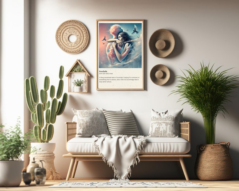 Saudade Definition Print, Printable Quote, Word Poster, Definition ...