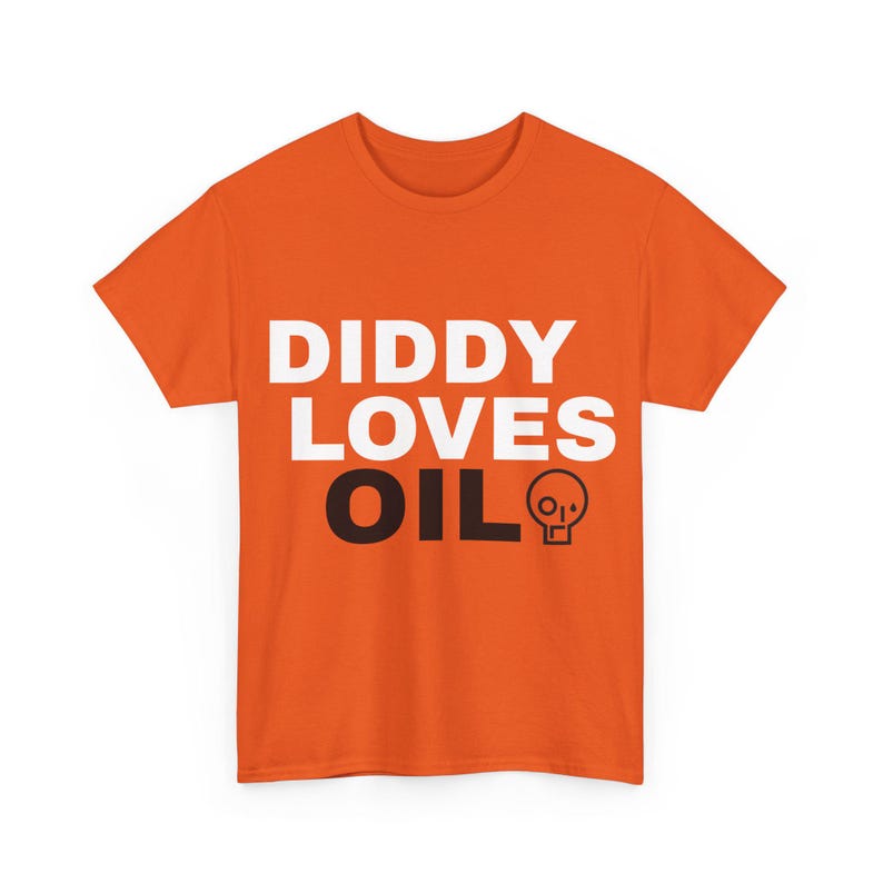 Diddy Loves Oil Logo T-shirt Just Stop Oil - Etsy