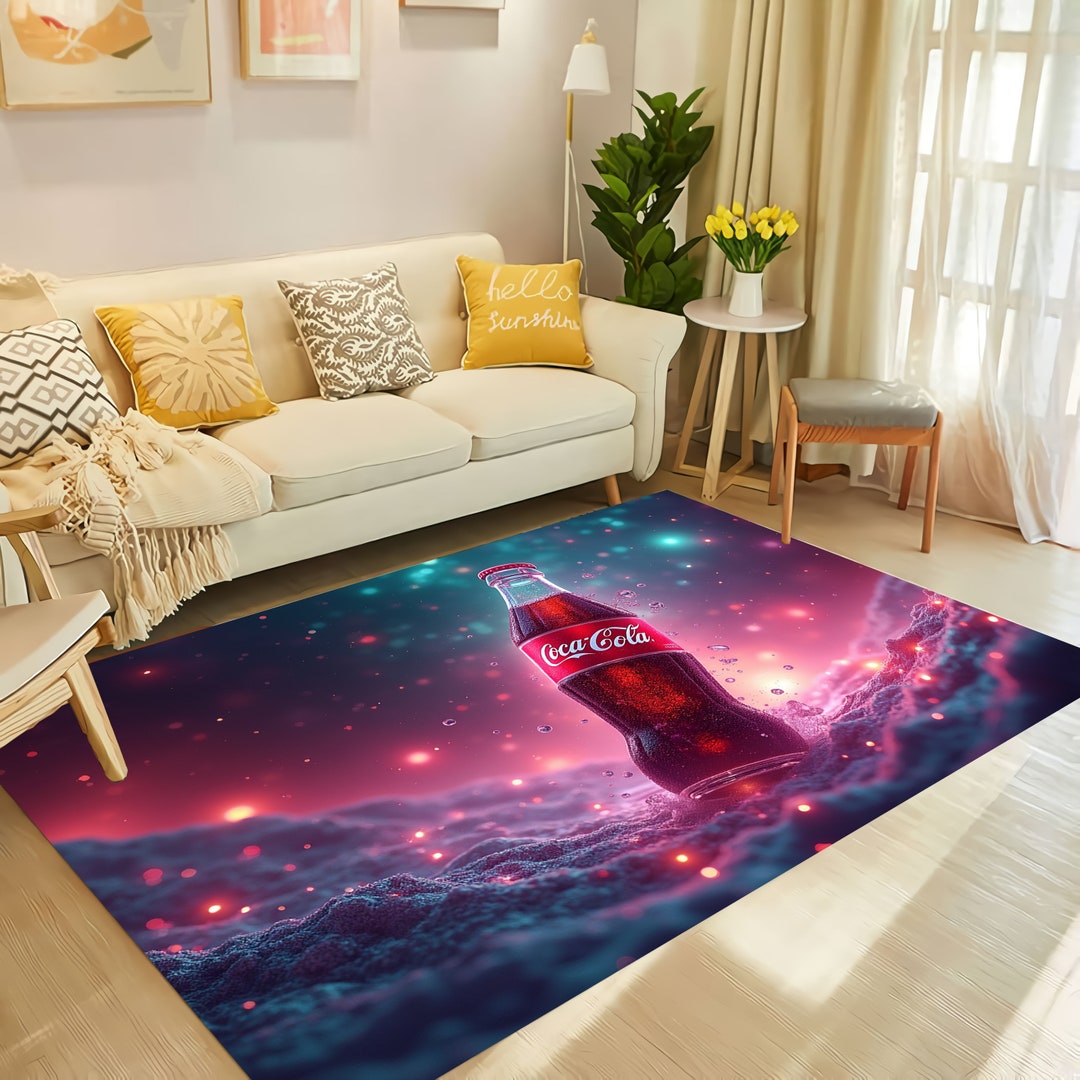 Coca Cola Rug, Coca Cola Art, Coca-cola-set-in-a-cosmic-space ...