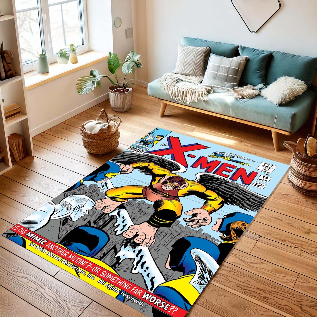 X-men Mimic, X Men Rug, X-men Heroes, Floor Rug, Print Rug, Home Decor ...