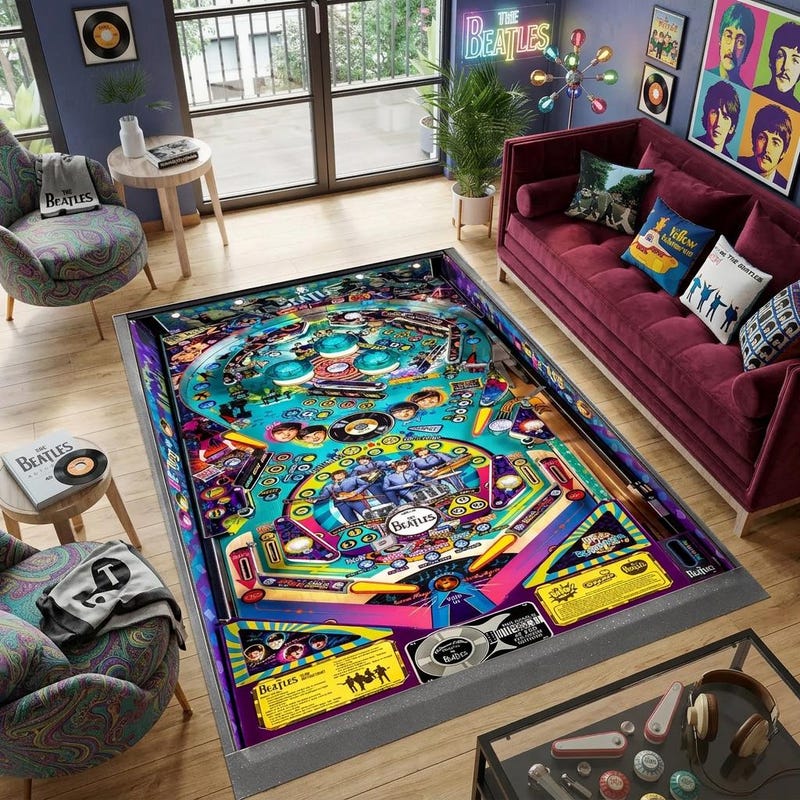 Arcade Floor Pattern - Etsy