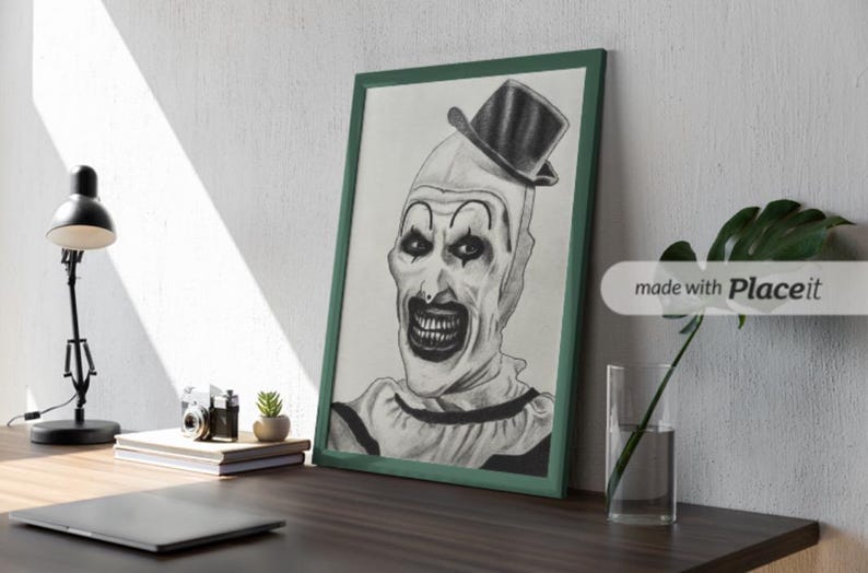 Art the Clown - Terrifier. A4 Artwork Prints/posters - Etsy Canada