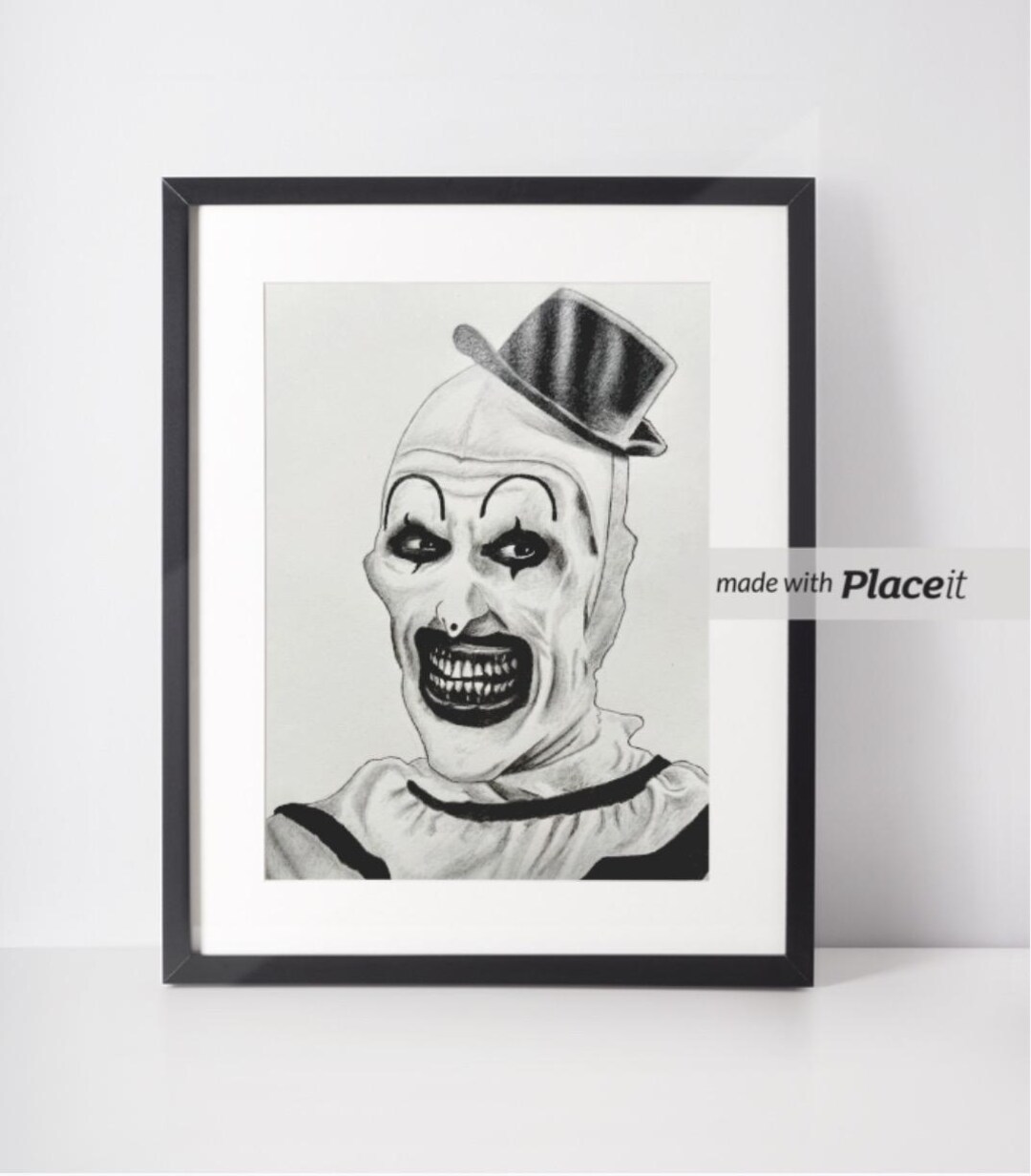 Art the Clown - Terrifier. A4 Artwork Prints/posters - Etsy