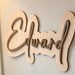 Personalised Wooden Name Sign | Custom Wooden Nursery Decor - Etsy