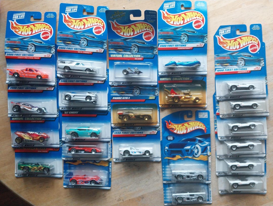 Late 90's Early 00's Hot Wheels Car Collection - Etsy