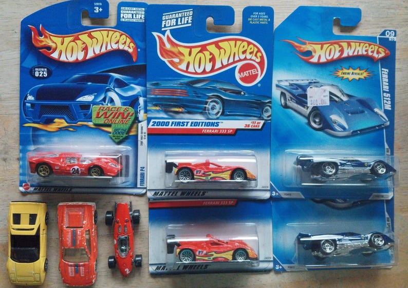Hot Wheels Ferrari Collection - Etsy