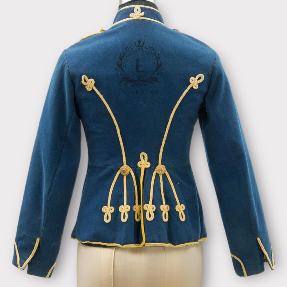 Men's Navy Blue Scottish Military Uniform Royal Coat Scottish Vintage ...