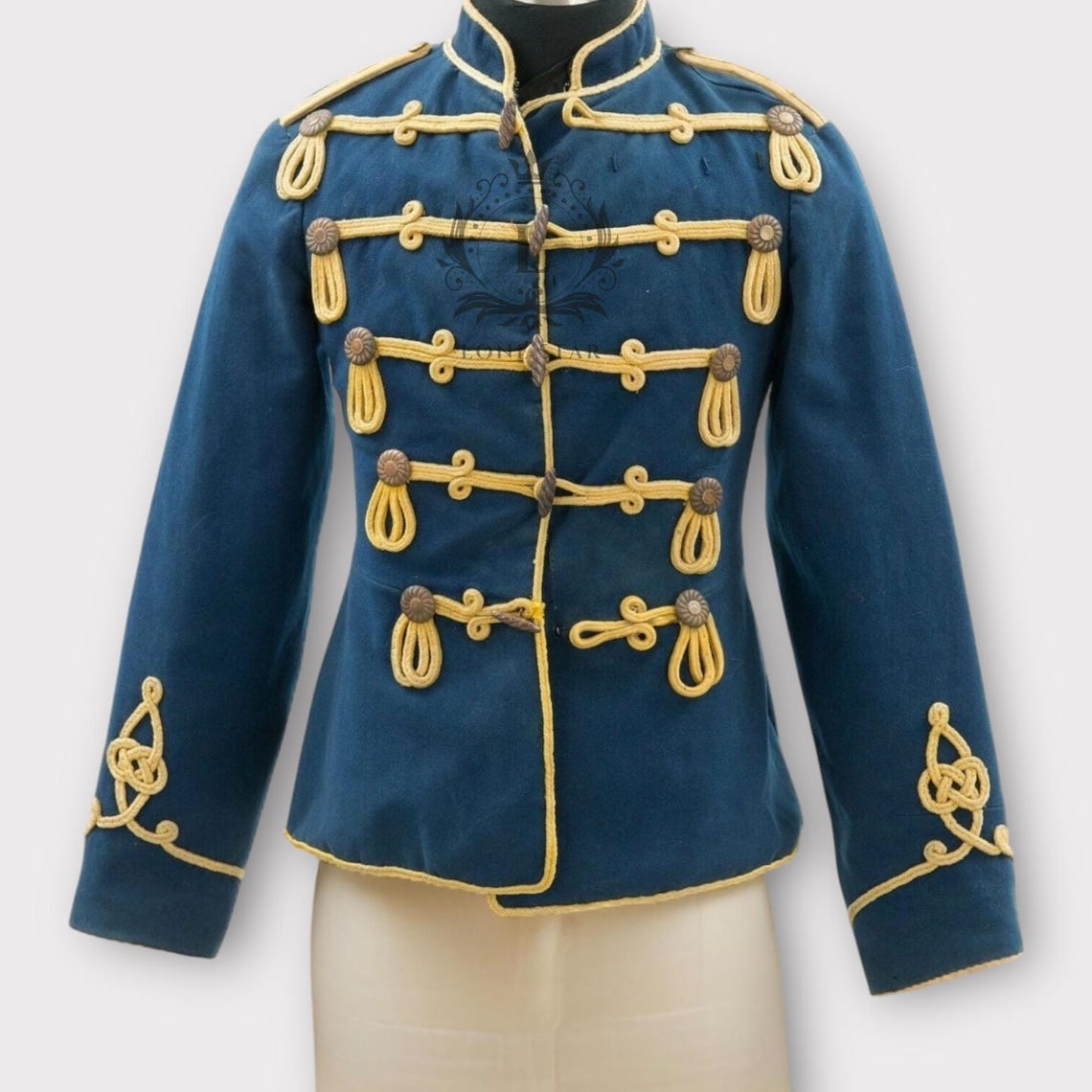 Men's Navy Blue Scottish Military Uniform Royal Coat Scottish Vintage ...