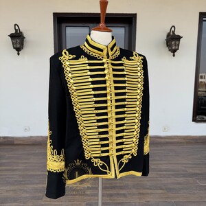 Men's Scottish Military Wool Jacket – Vintage Napoleonic Style Uniform ...