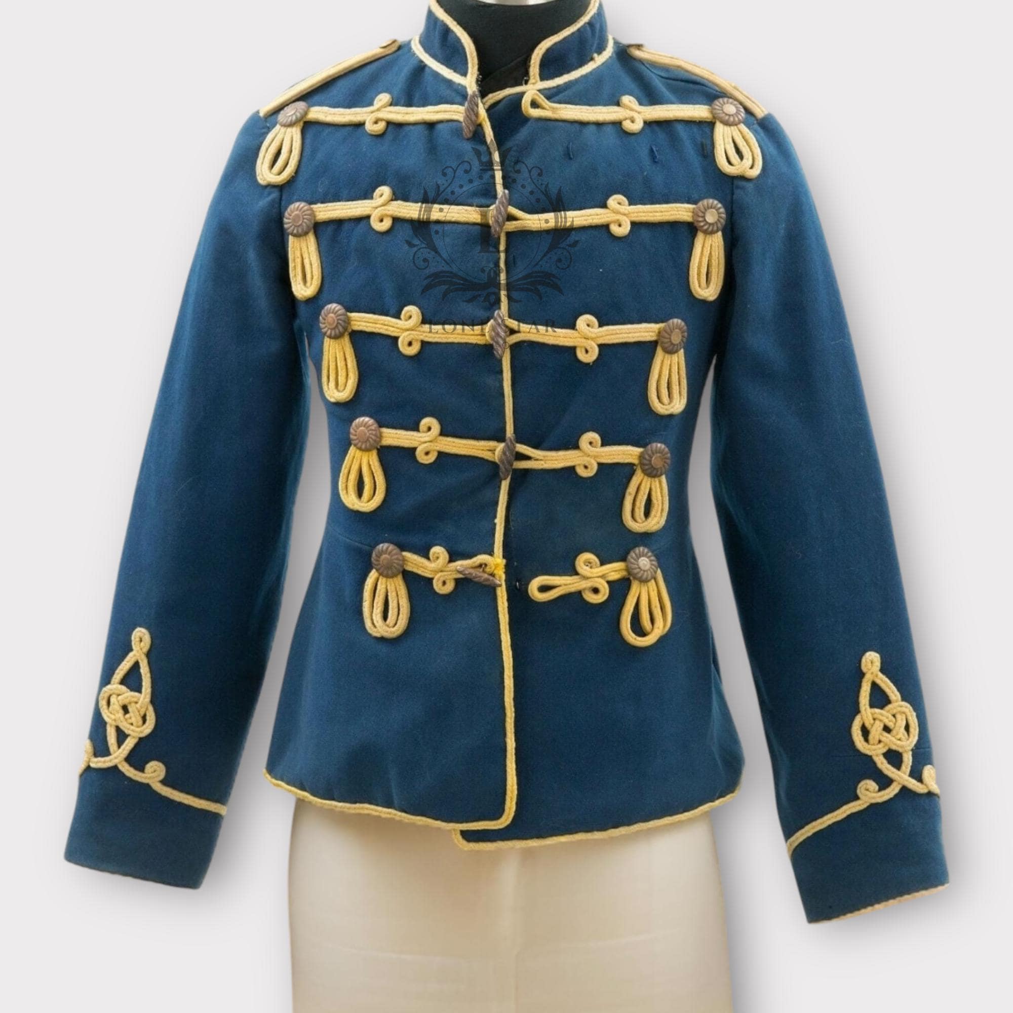Men's Navy Blue Scottish Military Uniform Royal Coat Scottish Vintage ...