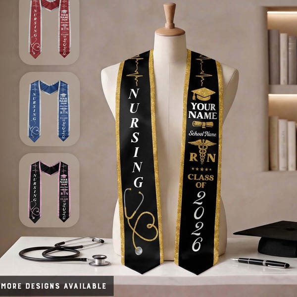 Rn Stole 2026 - Etsy