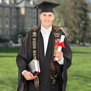 Personalized Peruvians American Flag Graduation Sash 2025, Peru ...