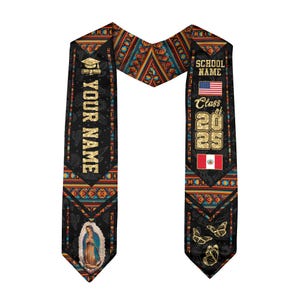 Personalized Peruvians American Flag Graduation Sash 2025, Peru ...