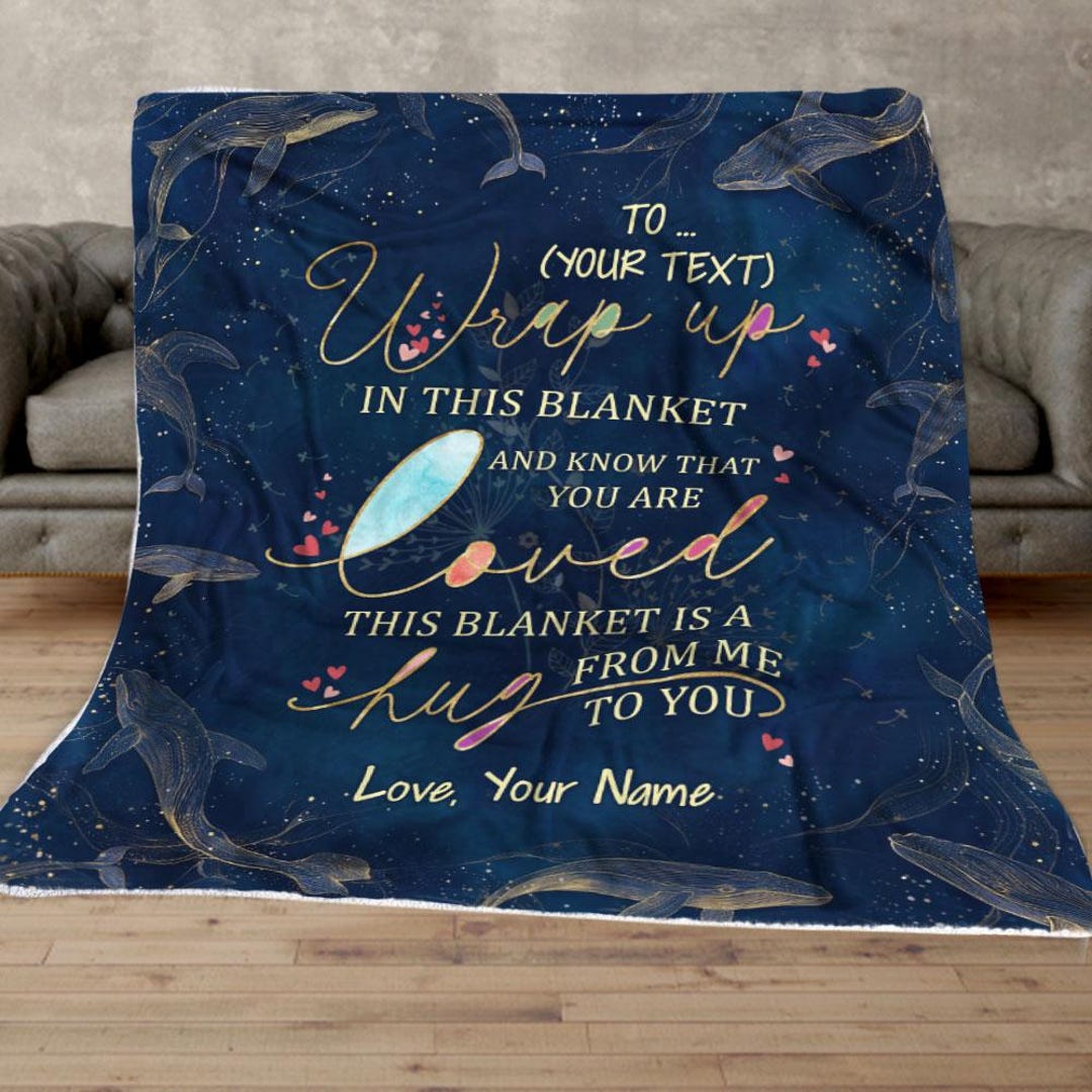 Personalized Get Well Soon Blanket, Custom Get Well Soon Blanket, Get ...