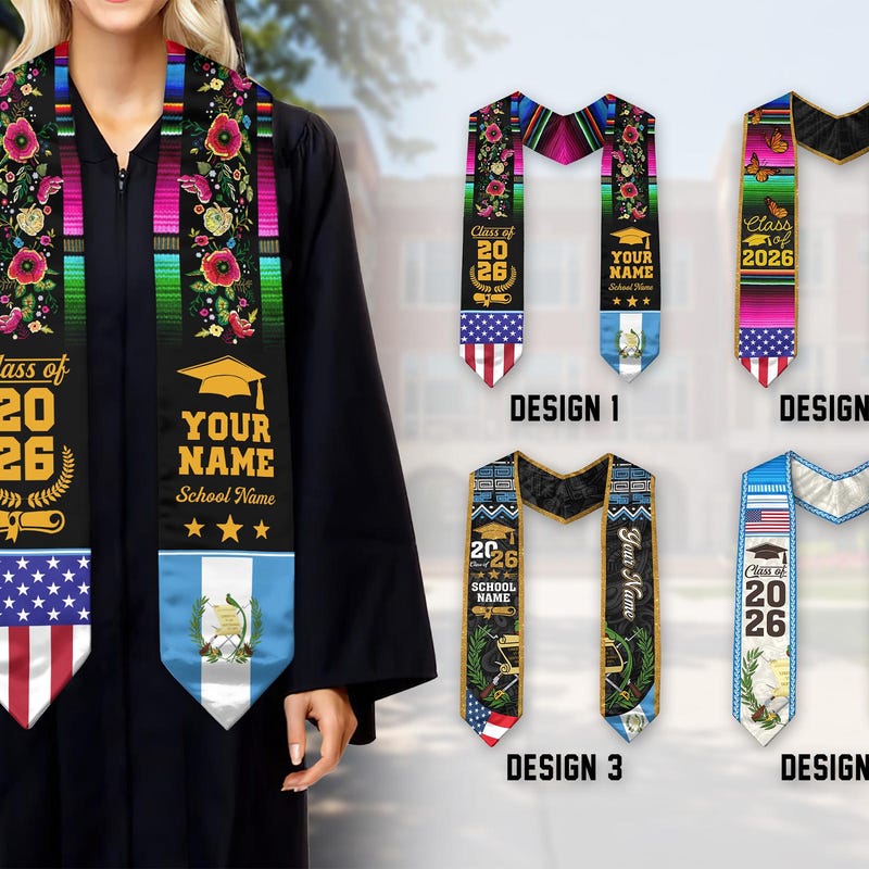First Generation Graduation Stole - Etsy