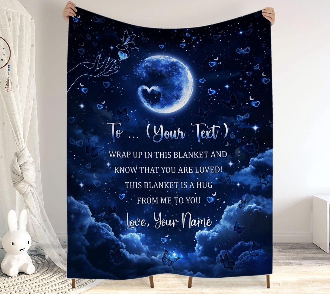 Personalized Get Well Soon Blanket, Custom Get Well Soon Blanket, Get ...