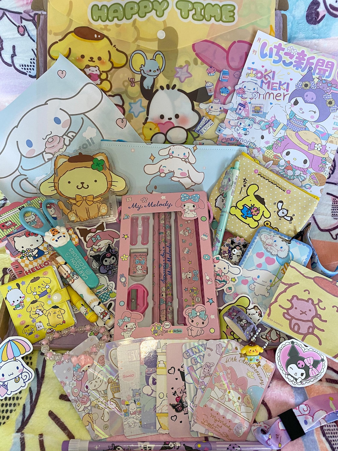 Sanrio Mystery Gift Blind Box Bundle Kawaii Hello Kitty Cinnamoroll My ...