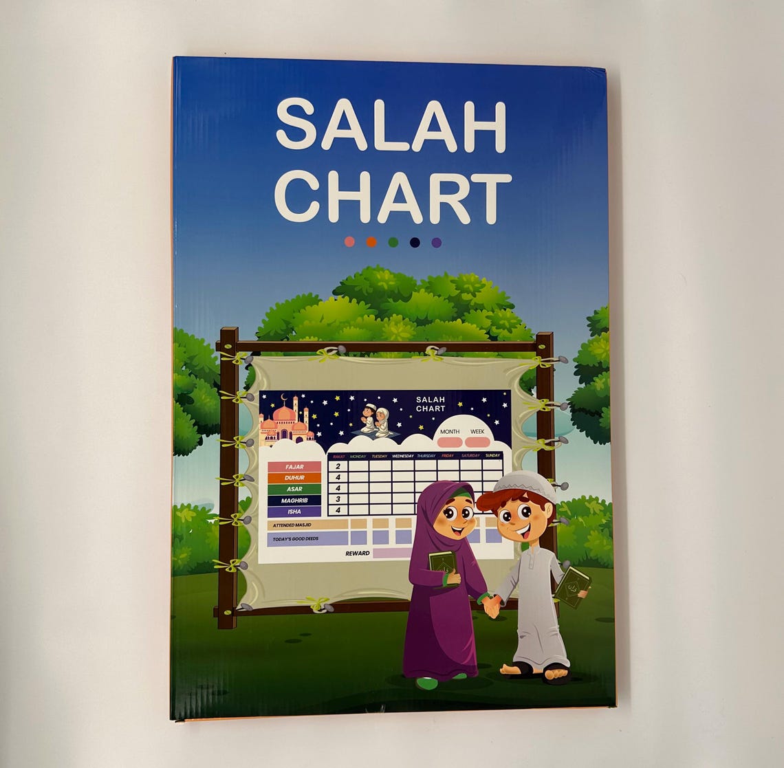Salah Chart for Kids - Etsy