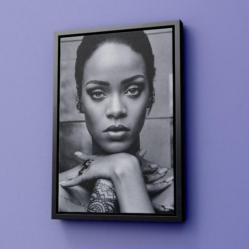 Rihanna Wall Art - Etsy