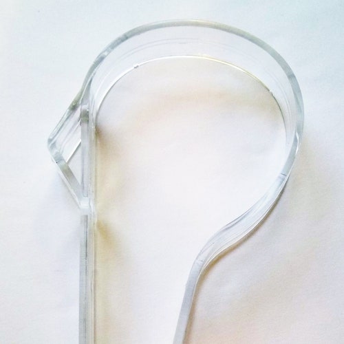 Clear Plastic Pew Clip 6 Bow Holder Sign Floral or - Etsy