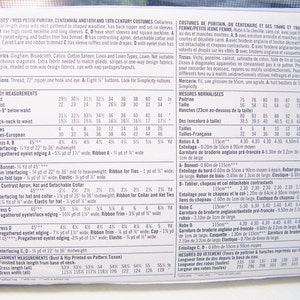 Girl's Historic Gown, Simplicity 9713 Sewing Pattern Pilgrim Dress ...