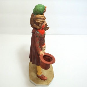 Norman Rockwell tiny Tim Figurine 1974 Hand Painted & Hand Crafted Bob ...
