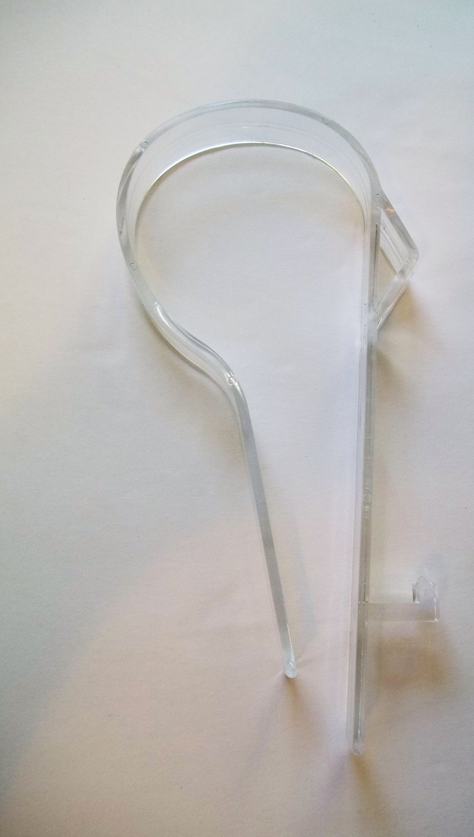 Clear Plastic Pew Clip, 6" Bow Holder, Sign, Floral or Jar Holder ...
