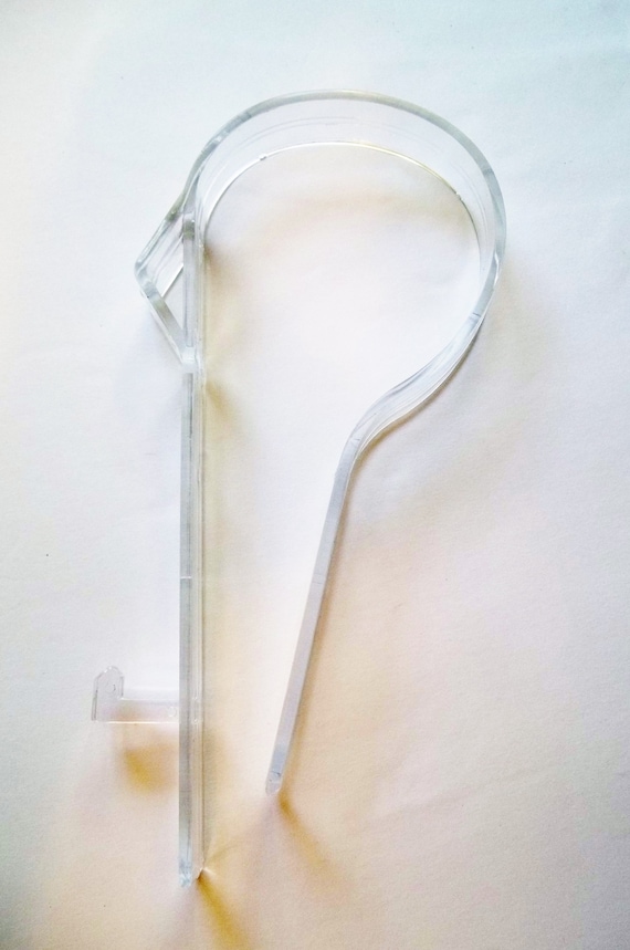 Clear Plastic Pew Clip 6 Bow Holder Sign Floral or - Etsy