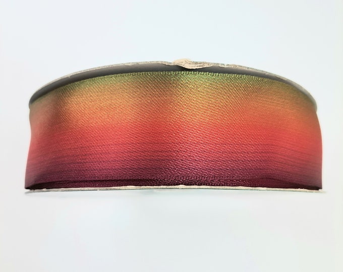 Rust and Green Ribbon, Kirkland Wire Edge Multi Color Ribbon, 1.5 ...
