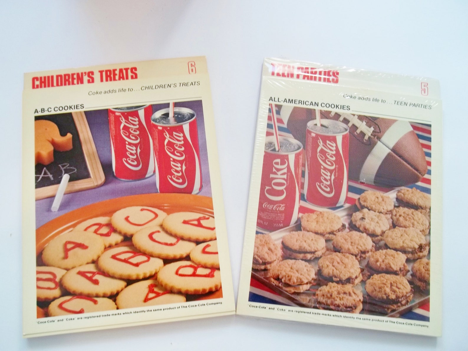 Coca Cola Recipe Box with Recipes 6 Sets of Recipe Cards 4 | Etsy