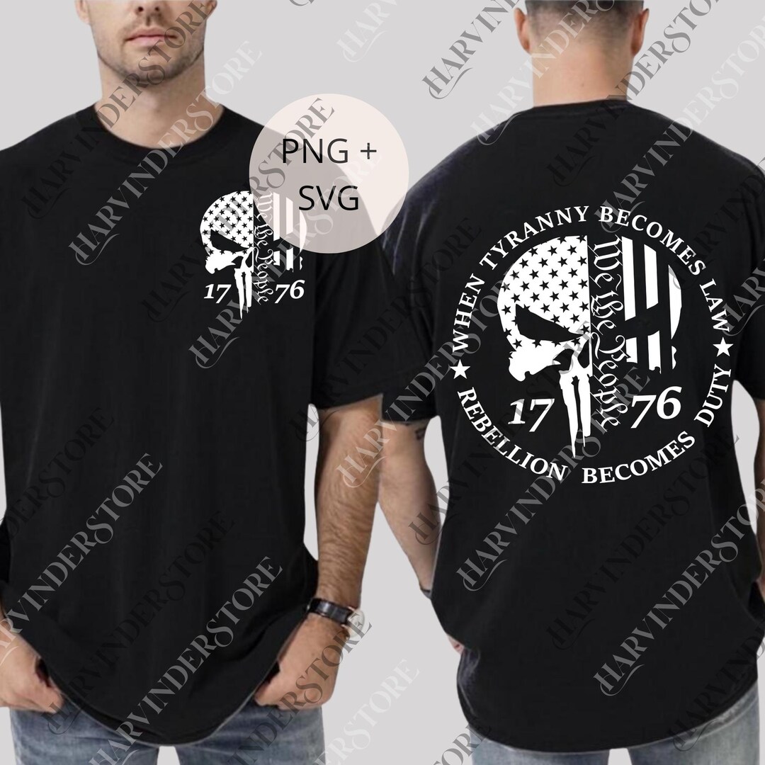 We Are People 1776 Skull Png, Digital File Patriotic Rebellion Png ...