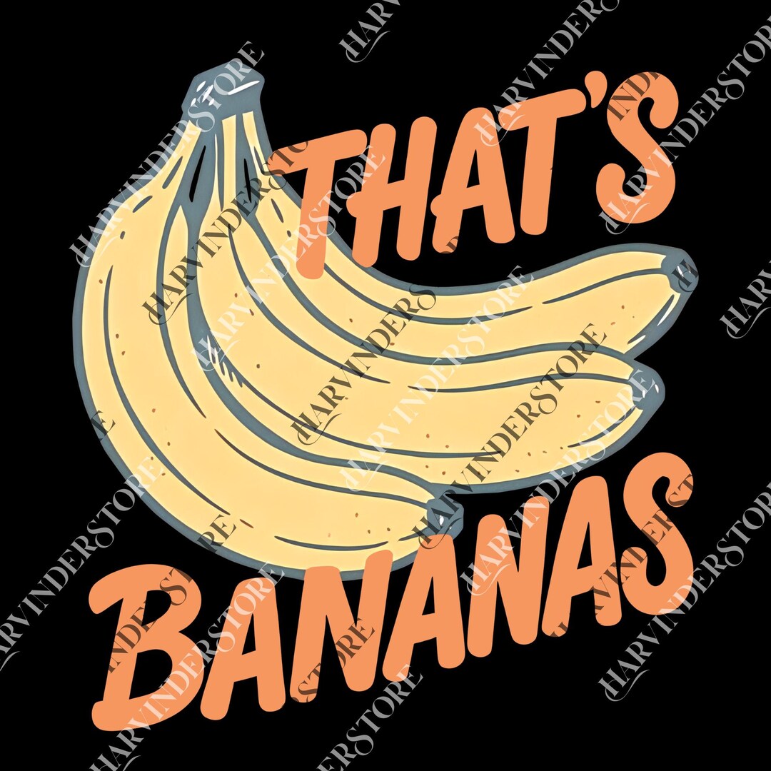 Bananas Png, Funny Fruit Graphic Png, Cute Vintage Food Meme Png for ...