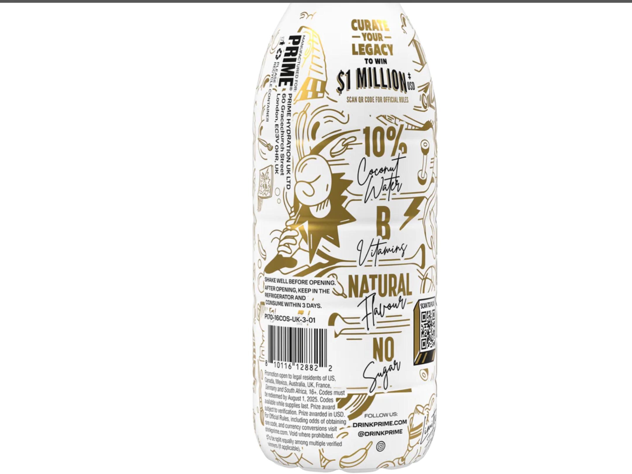Prime Collector Series / UFC UK Hydration Drink. 2 Bottles. - Etsy