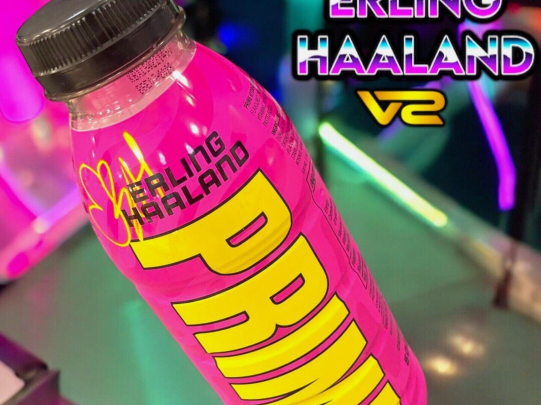 Prime Hydration Erling Haaland V2 Pink Edition. NEW - Etsy