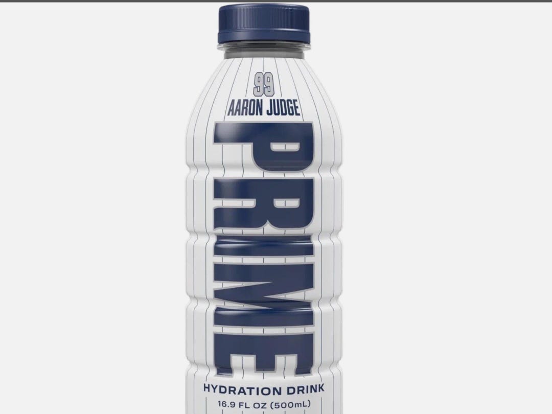 Prime Aaron Judge Hydration Drink. - Etsy