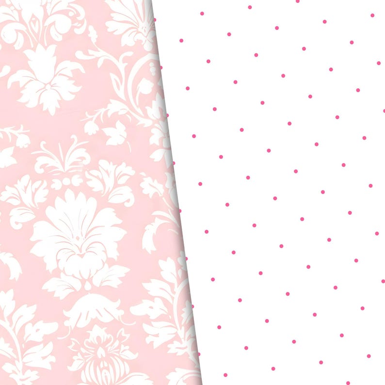 Grandmillennial Seamless Patterns | Pink Preppy Digital Paper Pack | 12 ...