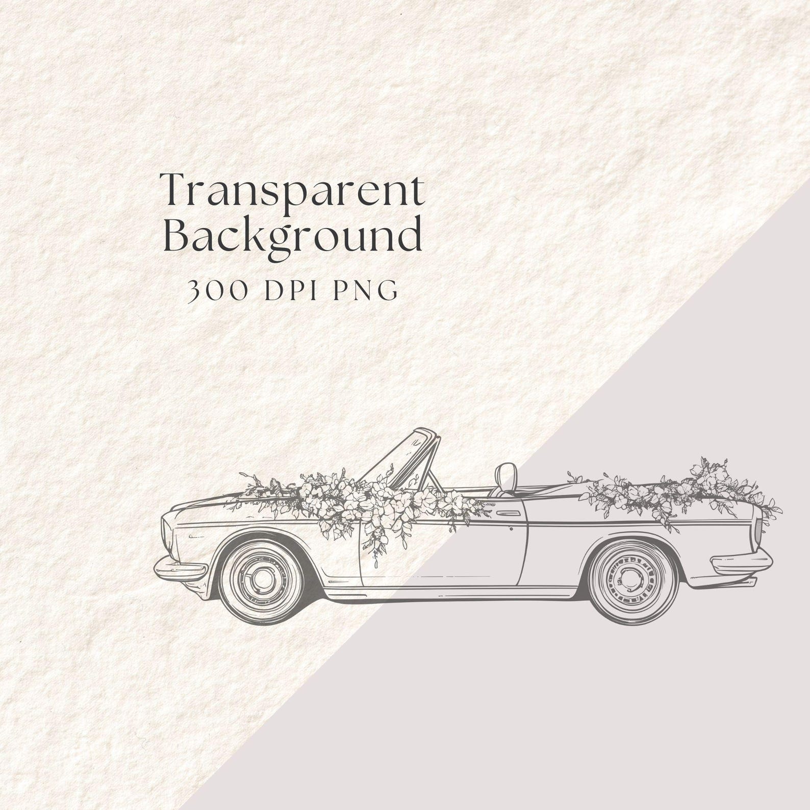 Vintage Wedding Clipart | Fine Line Pencil Style (PNG, 300 DPI) - Etsy
