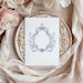 Baroque Wedding Crest Frame PNG | Floral Invitation Design (digital ...