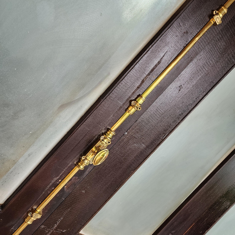 PRE-ORDER in 3-4 Weeks. Code-c. Brass Cremone With Small Star Fruit ...