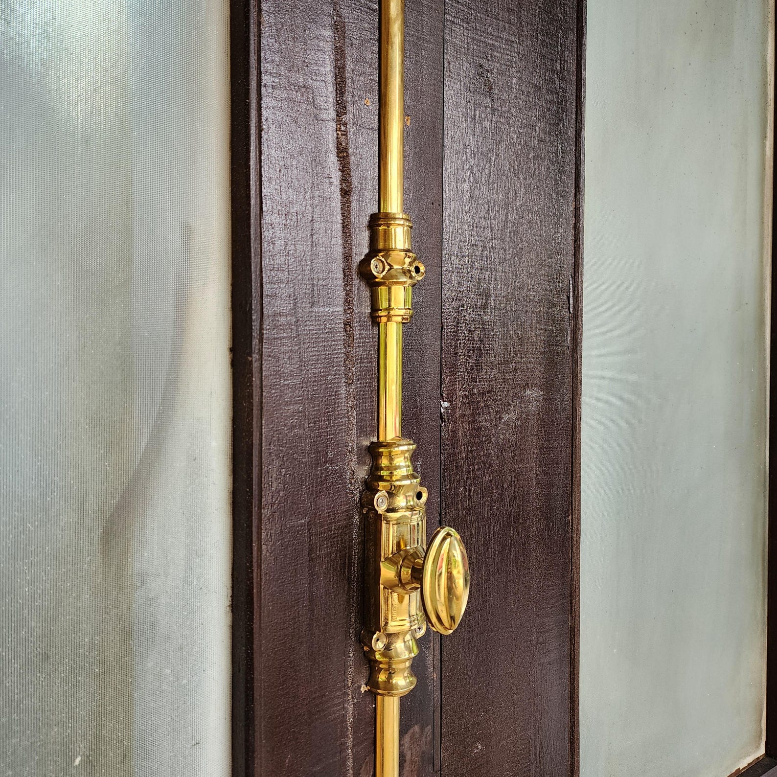 PRE-ORDER in 3-4 Weeks. Code-c. Brass Cremone With Small Star Fruit ...