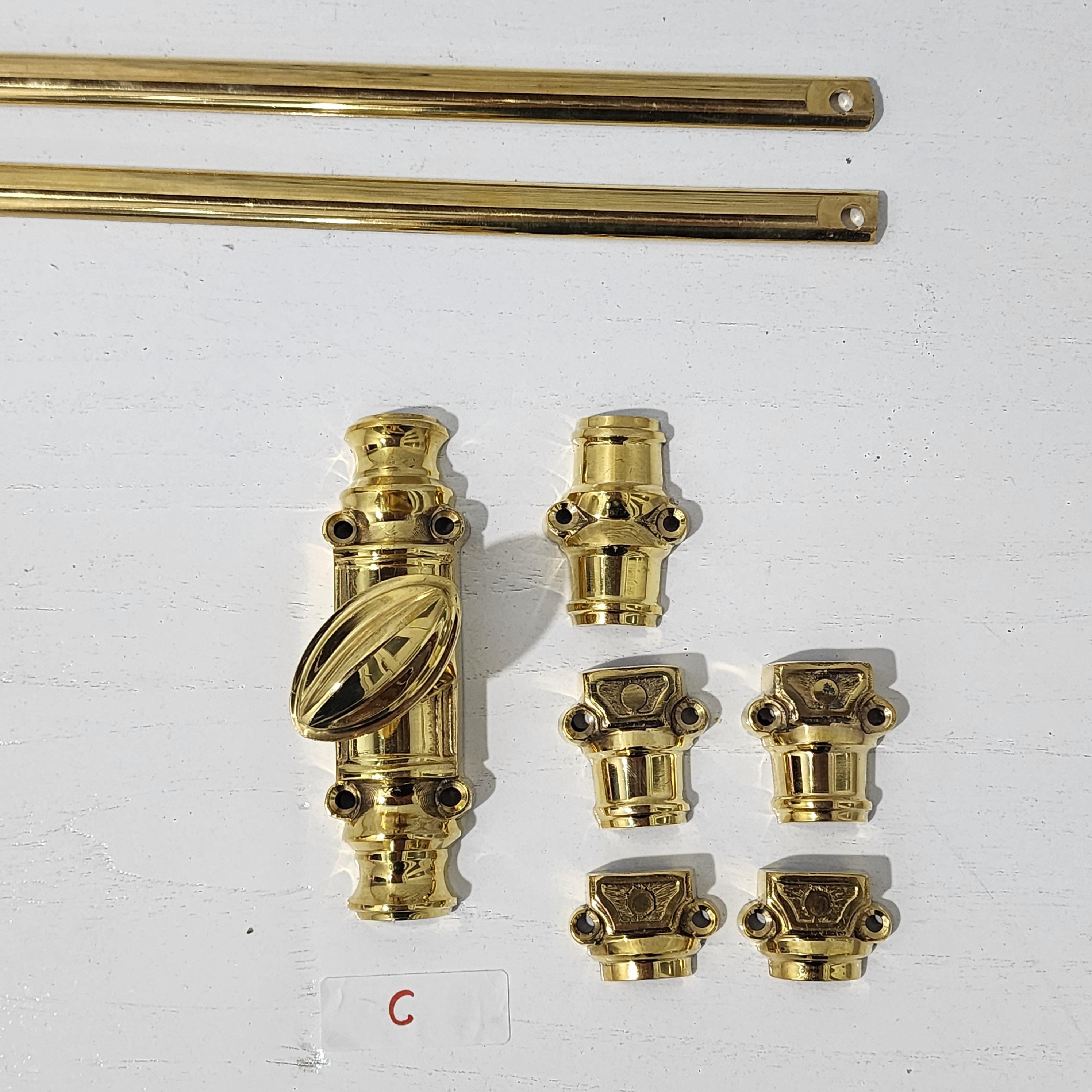 PRE-ORDER in 3-4 Weeks. Code-c. Brass Cremone With Small Star Fruit ...