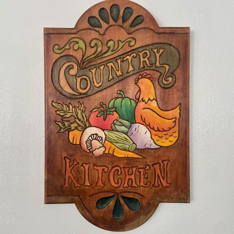 Country Kitchen Sign - Etsy