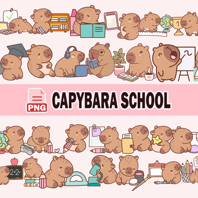 Stickers capybaras - Etsy México