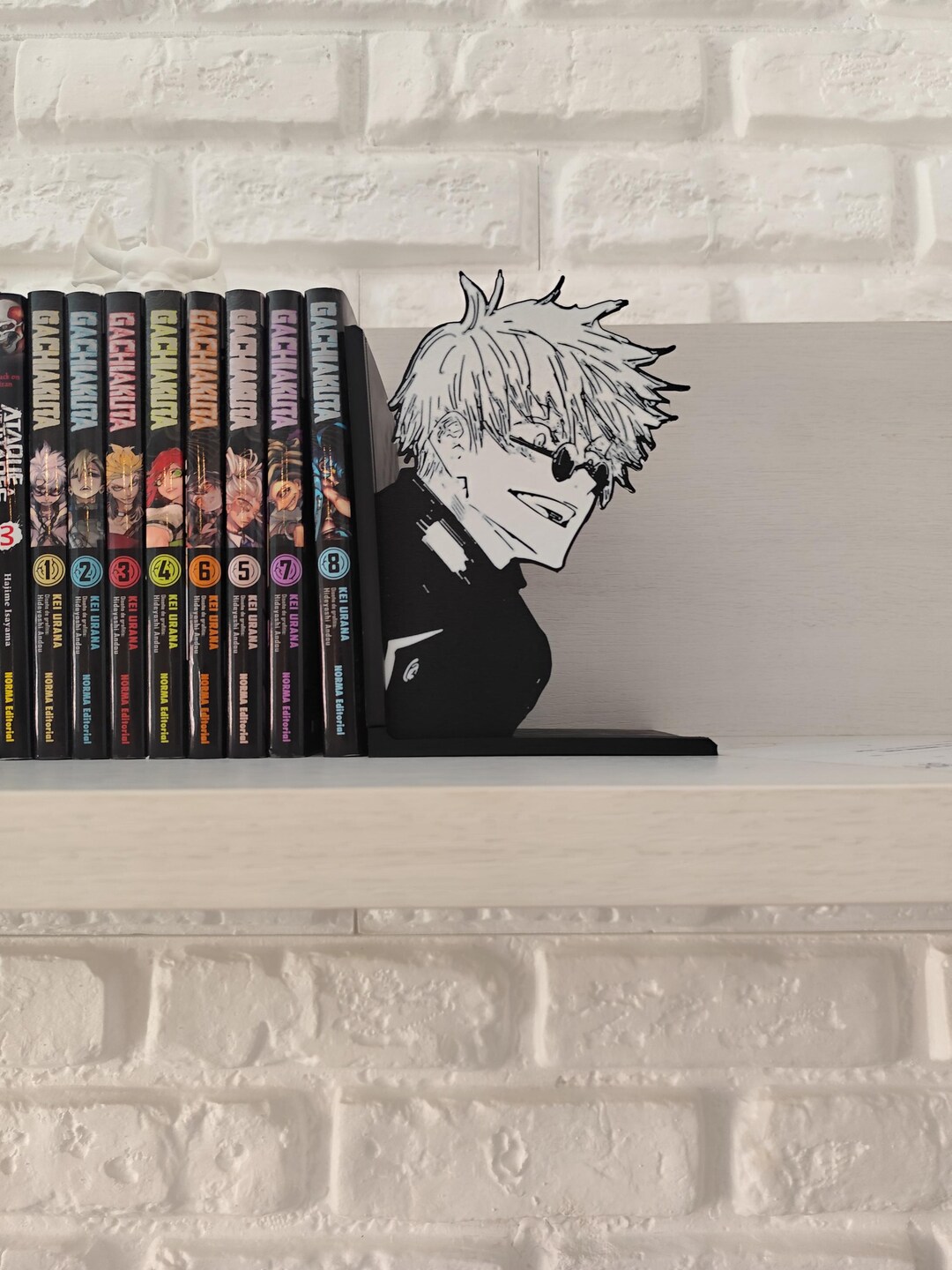 Gojo Satoru Anime Bookends – Jujutsu Kaisen Anime Decor | JJK Fan Gift ...