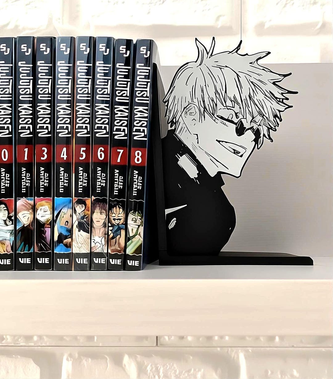 Satoru Gojo Bookends | Jujutsu Kaisen | Anime Decor | Gift for Otaku ...