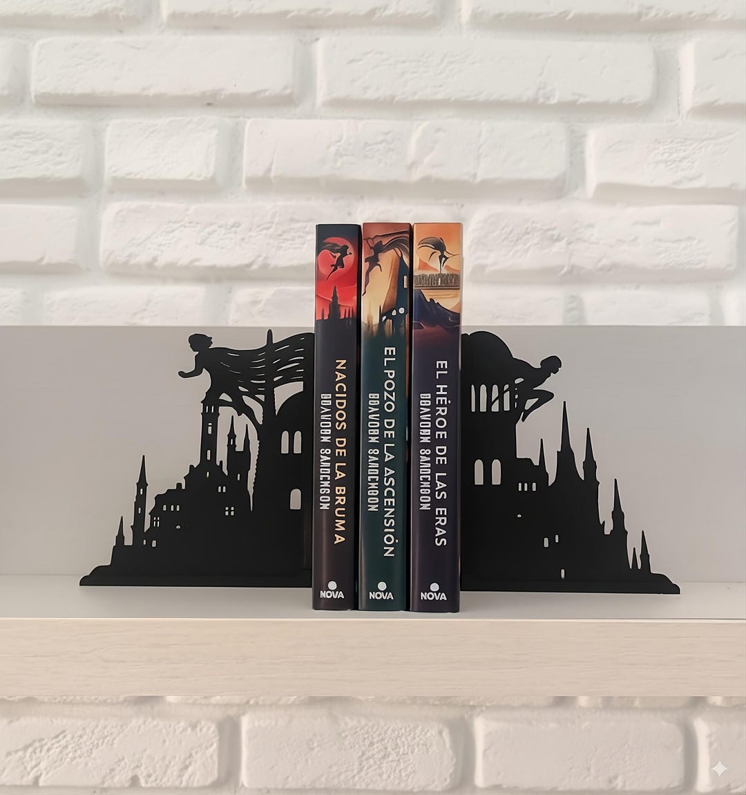 Mistborn Bookends – Inspired by Mistborn, Allomancy, Cosmere, Fan Art ...