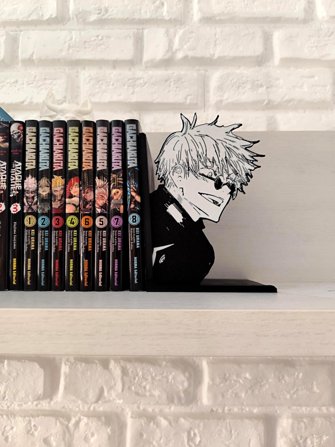 Gojo Satoru Bookends | Jujutsu Jjk Kaisen Gift | Geek Gift | Anime and ...