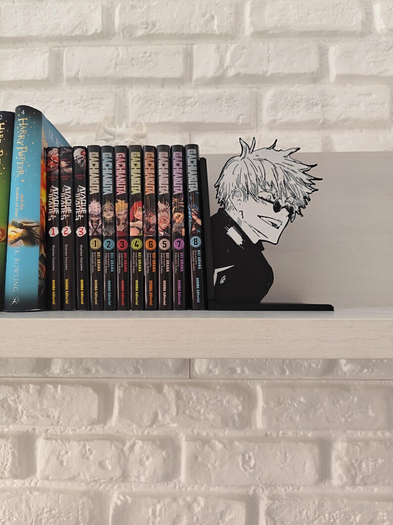 Gojo Satoru Bookends | Jujutsu Jjk Kaisen Gift | Geek Gift | Anime and ...