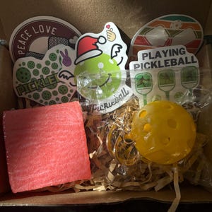 Pickleball Gift Bundle/gift Box, Including Personalized Pickleball ...