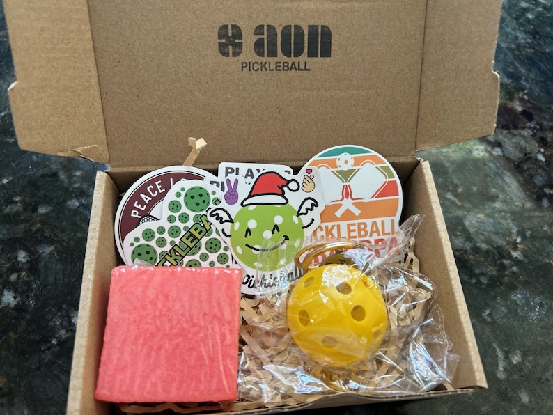 Pickleball Gift Bundle/gift Box, Including Personalized Pickleball ...